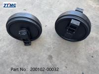 China Forged DX380 Front Track Idler, 35MnB Alloy Steel Undercarriage Idler for DX380 Excavator Track System Maintenance for sale