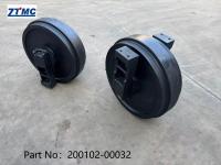 China Forged DX380 Front Track Idler, 35MnB Alloy Steel Undercarriage Idler for DX380 Excavator Track System Maintenance for sale