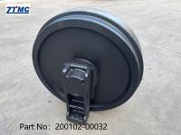 China Forged DX380 Front Track Idler, 35MnB Alloy Steel Undercarriage Idler for DX380 Excavator Track System Maintenance for sale