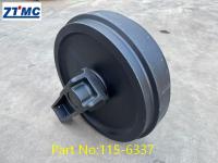 China E324 Track Idler 115-6337, Undercarriage Idler Wheel with thick hardened layer for CAT E324 quarry work for sale