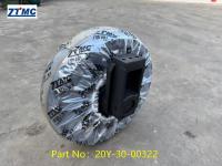 China PC200 Front Idler 20Y-30-00030, Idler Wheel With Integral Forging For PC200 Excavator Undercarriage Replacement for sale