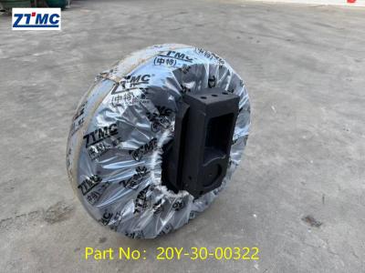 China PC200 Front Idler 20Y-30-00030, Idler Wheel With Integral Forging For PC200 Excavator Undercarriage Replacement for sale