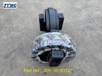 China PC200 Front Idler 20Y-30-00030, Idler Wheel With Integral Forging For PC200 Excavator Undercarriage Replacement for sale