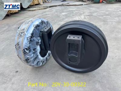 China PC200-8Mo Idler Wheel 20Y-30-00322, Track Idler Made Of 35MnB Alloy Steel For Chassis Component Replacement for sale
