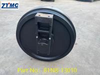 China R290 Track Idler 81N8-13010, Undercarriage Idler  With Thick Hardened Layer For Quarry And Gravel Working Sites for sale