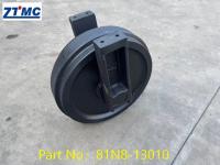 China R290 Track Idler 81N8-13010, Undercarriage Idler  With Thick Hardened Layer For Quarry And Gravel Working Sites for sale