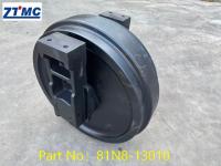 China R290 Track Idler 81N8-13010, Undercarriage Idler  With Thick Hardened Layer For Quarry And Gravel Working Sites for sale