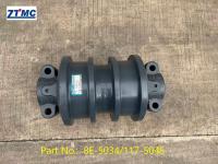 China E320 Track Roller 8E-5034, Bottom Roller Passing Magnetic Particle Inspection For Stable Track Guiding Performance for sale