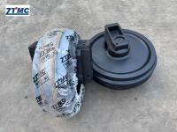 China R520 Track Idler 81QB-13011 with medium frequency quenching for heavy-load track tension regulation system for sale