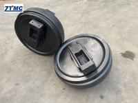 China R520 Track Idler 81QB-13011 with medium frequency quenching for heavy-load track tension regulation system for sale
