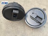 China R520 Track Idler 81QB-13011 with medium frequency quenching for heavy-load track tension regulation system for sale