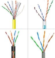 China Indoor Outdoor Cat5e Cat6 UTP Network Cable 1000ft PVC LSZH Sheath for sale