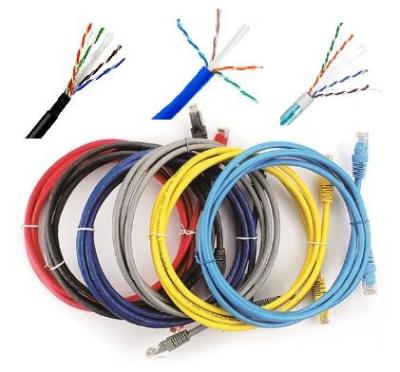 China 1.5m 3m 5m Cat5e UTP LAN CABLE RJ45 Patch Cable UV Resistant for sale