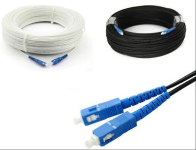 China 2mm 3mm SC UPC To SC APC Patch Cord G657A SX Duplex Fiber Optic for sale