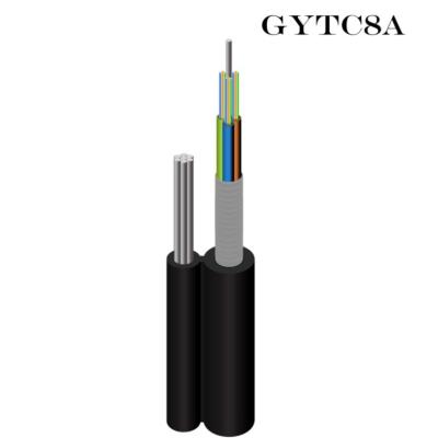 China 144 Core Self Supporting Fiber Optic Cable for sale