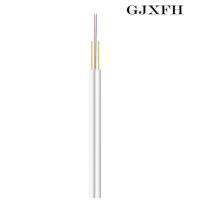 China GJXFH Optic Fiber Cable Indoor FTTH Drop Cable 2-12core for sale
