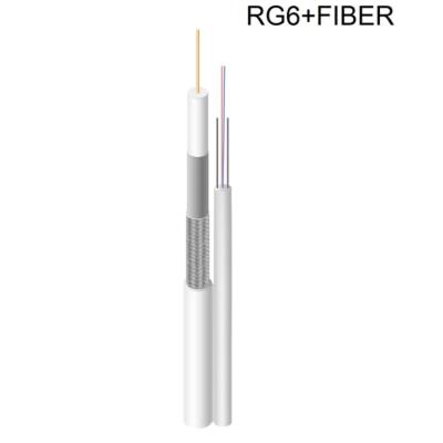 China G657A 50MHz Coaxial Fiber Copper Hybrid Cable Copper And Fibre Optic for sale