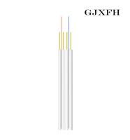 China G652D 2km Single Mode Fiber Optic 4 Core Cable FRP Strength Member Drop Wire for sale