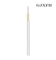 China G652D 2km Single Mode Fiber Optic 4 Core Cable FRP Strength Member Drop Wire for sale