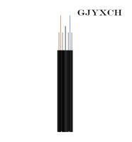 China 4 Cores 2kmGJYXFCH FTTH Drop Cable Outdoor Fiber Optic For Building Wiring for sale