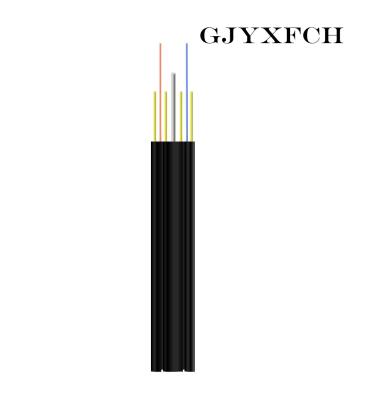 China Single Mode Outdoor 8 Core Shielded Ftth Fiber Drop Cable FRP Strength for sale