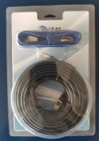 China CCA 10m 20m 30m Cat6 Ethernet Cable  SFTP Network Outdoor Fiber Optic Patch Cable for sale