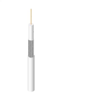 China White Rg6 CCTV Coaxial Cable for sale