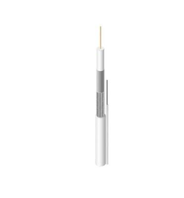 China RG6 Copper Cable With Messenger CCTV Coaxial Atenna Cable CATV Satellite Systems for sale