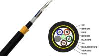 China Outdoor Self Supporting Telephone Cable ADSS  Optical Cable Span 40 80 100 200 for sale