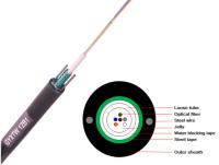 China Armored Steel Belt Direct Burial Multimode Fiber Optic Outdoor GYXTW 12 Cores G652D for sale
