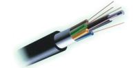 China MDPE Sheath GYTZA Outdoor Fiber Optic Cable 24 Core Stranded Loose Tube for sale