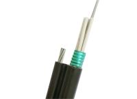 China 48Cores G652D Self Supporting Aerial Fiber Cable Overhead Fibre PE Sheath for sale