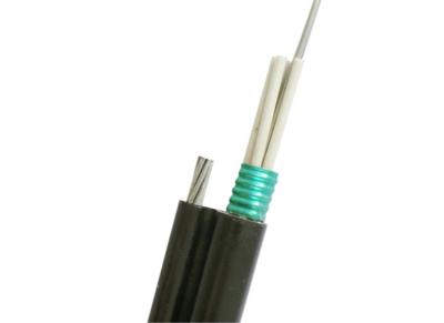 China 48Cores G652D Self Supporting Aerial Fiber Cable Overhead Fibre PE Sheath for sale