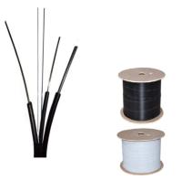 China 4 Cores LSZH Jacket Outdoor FTTH Drop Cable Single Mode Armored Fiber for sale