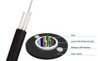 China LSZH GJXFY FRP Indoor FTTH Drop Cable 2 Core 4 Core 8 Core Fiber Optic Cable for sale