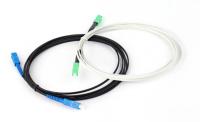 China 2mm Lc G657A 3mm FTTH Patch Cord Sc Upc To Sc Apc Patch Cord SX Duplex Fiber Optic for sale