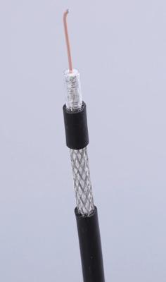 China CCA RG6 Copper CCTV Coaxial Cable Fm Coax 75 Ohm Antenna CATV Systems Double Shield Cu for sale