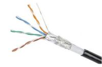 China CAT5E CU 4 Pairs SFTP LAN CABLE Fluke Test Ethernet Network Cable 1000ft Double Jacket 305m for sale