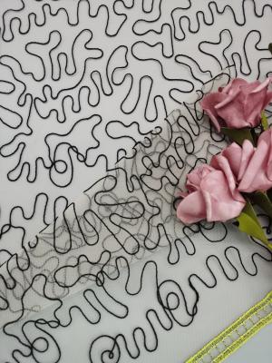 China Velvet Sequin Embroidered Netting Fabric 125cm Wide OEKO TEX STANDARD 100 for sale