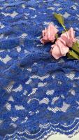 China Scalloped Edge Lace Fabric for sale