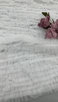 China New Collection Luxary Elegant and Durable Mesh wrinkle Lace Fabric for Wedding and Birthday Occasions for sale