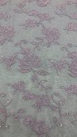 China Beaded Sequin Embroidery Durable and Elegant Luxary Lace Flower Embroidery Fabric Lace Fabric Wedding Birthday Occasions Hight Quality Sequin Beaded Fabric for sale