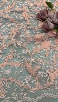 China Embroidery Durable and Elegant Luxary Lace Flower Customized color Embroidery Fabric Lace Fabric Wedding Birthday Occasions Hight Quality Lace Fabric for sale