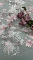 China 3D Floral Lace Fabric Durable and Elegant Luxary Embroidery Fabric  Wedding Birthday Occasions Hight Quality Embroidery Lace Fabric for sale