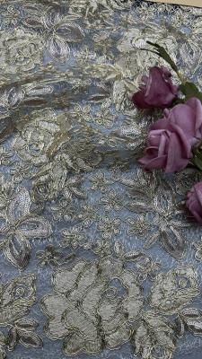 China Durable And Elegant Embroidery Lace Fabric For Fashion Show for sale