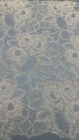 China Leafy Sequin Embroidery Lace Fabric Fabric Durable and Elegant Embroidery Lace Fabric Wedding Party Occasions Embroidery Fabric for sale