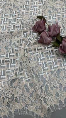 China Breathe Lace Fabric Elegent Wedding Embroidery Fabric for Dress for sale