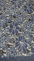 China Embroiderey Lace Fabric Mesh Floral Elegant And Breathe Embroidered  Lace Fabric for sale