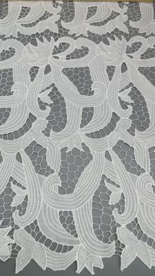 China Hollow-up Lace Fabric Embroidered Lace Mesh Lace Fabric Occasion Evening Fabric for sale