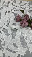 China Hollow-up Lace Fabric Embroidered Lace Mesh Lace Fabric Occasion Evening Fabric for sale